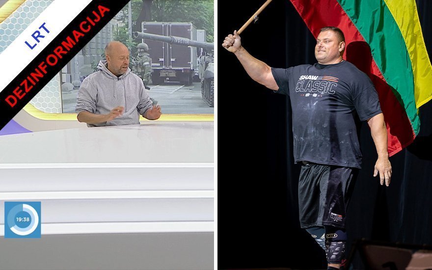 Ž. Savickas ir kiti Lietuvos vėliavą keliantys žmonės nėra vatnikai ...